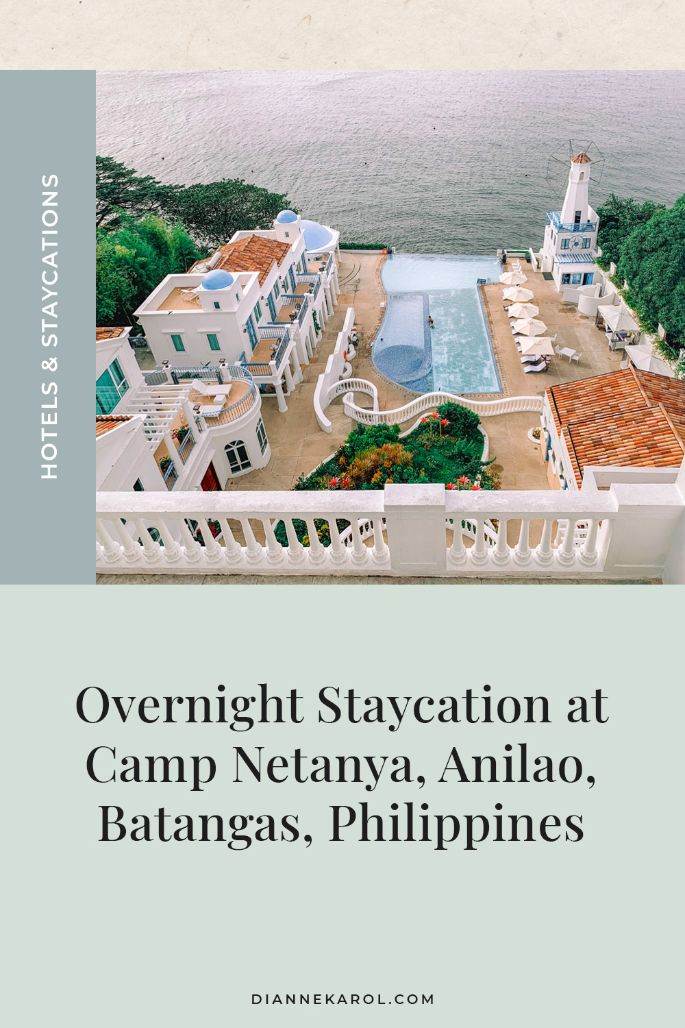 Overnight Staycation at Camp Netanya, Anilao, Batangas - Dianne Karol ...